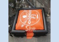 China 10x10m Outdoor Inflatable Air Bag for Adults Adventure Games 2.5m Height for sale