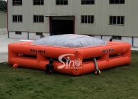 China Custom size outdoor big inflatable jump air bag for BMX stunt challenge for sale