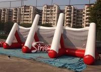 China Custom Inflatable Football Goal 8x2x3m for Soccer Free Kick Games Indoor Outdoor for sale