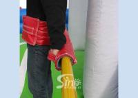 China Commercial Human Inflatable Foosball Arena Court 13x7.5x2.7m for Outdoor Football Activities for sale