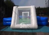 China Commercial Human Inflatable Foosball Arena Court 13x7.5x2.7m for Outdoor Football Activities for sale