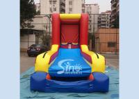 China Amazing kids inflatable skee ball game for rolling N scoring challenge for sale