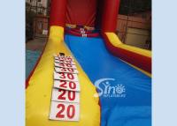 China Amazing kids inflatable skee ball game for rolling N scoring challenge for sale