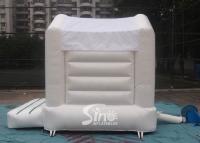 China Commercial White Wedding Bouncy Castle 3x3x3m Outdoor Inflatable for Parties for sale