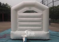China Commercial White Wedding Bouncy Castle 3x3x3m Outdoor Inflatable for Parties for sale