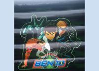 China Indoor Small Kids Ben 10 Bouncy Castle 5x4x2.5m EN14960 Certified Lead Free PVC for sale