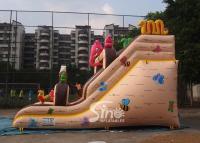 China Noahs Ark Kids Inflatable Bounce House Slide 8m x 4.5m Commercial Grade 18oz PVC for sale