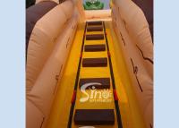 China Noahs Ark Kids Inflatable Bounce House Slide 8m x 4.5m Commercial Grade 18oz PVC for sale