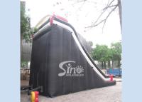 China 25 ft High Commercial Grade Giant Adults Inflatable Double Lane Slide 18 OZ PVC Tarpaulin for sale