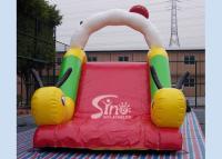 China Custom Indoor Kids Inflatable Caterpillar Slide 7m x 3.3m 0.55mm PVC Tarpaulin for sale