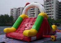 China Custom Indoor Kids Inflatable Caterpillar Slide 7m x 3.3m 0.55mm PVC Tarpaulin for sale