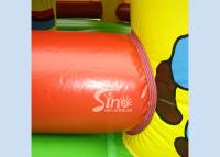 China China Traditional Theme Outdoor Kids Ballroom Inflatable Bouncy House 6x6x5m 0.55mm PVC Tarpaulin for sale