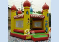 China China Traditional Theme Outdoor Kids Ballroom Inflatable Bouncy House 6x6x5m 0.55mm PVC Tarpaulin for sale