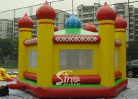 China China Traditional Theme Outdoor Kids Ballroom Inflatable Bouncy House 6x6x5m 0.55mm PVC Tarpaulin for sale