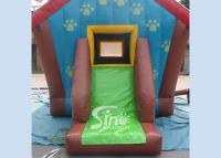 China Commercial Inflatable Puppy Bounce House 4.5x5.2m Anti Ruptured PVC Custom Logo for sale