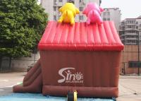 China Commercial Inflatable Puppy Bounce House 4.5x5.2m Anti Ruptured PVC Custom Logo for sale
