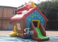 China Commercial Inflatable Puppy Bounce House 4.5x5.2m Anti Ruptured PVC Custom Logo for sale
