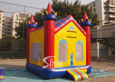 China 13x13 ft Kids Inflatable Bounce House with Obstacle and Basketball Hoop Waterproof for sale