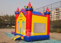 China 13x13 ft Kids Inflatable Bounce House with Obstacle and Basketball Hoop Waterproof for sale
