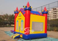 China 13x13 ft Kids Inflatable Bounce House with Obstacle and Basketball Hoop Waterproof for sale