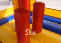 China 13x13 ft Kids Inflatable Bounce House with Obstacle and Basketball Hoop Waterproof for sale