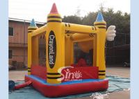 China 13x13 ft Indoor Children Crayonland Inflatable Bouncer EN14960 Certified with Blower for sale