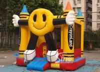 China 13x13 ft Indoor Children Crayonland Inflatable Bouncer EN14960 Certified with Blower for sale