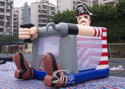 China Commercial Grade Kids Pirate Inflatable Bouncy Castle 5.5m x 3.3m for Outdoor Parties for sale