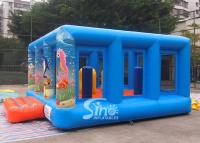 China Durable Blue Kids Inflatable Jumper Flame Retardant For Indoor Use for sale