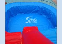 China Commercial Grade Lead Free Kids Inflatable Water Slide with Pool 7.3m x 4.0m x 4.3m for sale