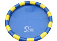 China Commercial Inflatable Swimming Pool 10m Diameter 1150g PVC Tarpaulin for sale