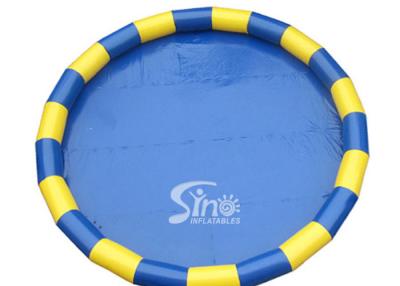 China Commercial Inflatable Swimming Pool 10m Diameter 1150g PVC Tarpaulin for sale