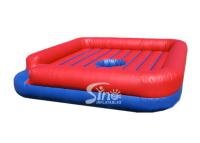 China Commercial Inflatable Mechanical Bull Ride Arena 5m x 5m with Digital Printing for sale