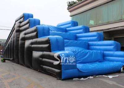 China Commercial 5K Inflatable Obstacle Course 22m x 7m Outdoor Running Jumping for Adults for sale