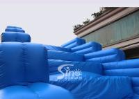 China Commercial 5K Inflatable Obstacle Course 22m x 7m Outdoor Running Jumping for Adults for sale