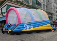 China Commercial Grade Inflatable Obstacle Slide 15m x 7.6m for Adults Outdoor Ramp Shape for sale