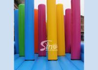 China Commercial Grade Inflatable Obstacle Course 20m x 5m for Kids and Adults for sale