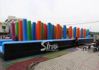 China Commercial Grade Inflatable Obstacle Course 20m x 5m for Kids and Adults for sale