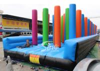 China Commercial Grade Inflatable Obstacle Course 20m x 5m for Kids and Adults for sale