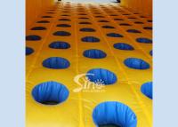 China Inflatable Obstacle Rush Tunnel 10x5x2.5m for Outdoor Kids Adults Interactive Activities for sale