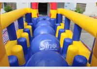 China 10x3m Giant Wipeout Inflatable Big Baller Obstacle Course for Adults Children Commercial Grade for sale