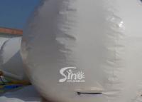 China Transparent Inflatable Camping Bubble Tent 2 Capsule Tunnels PVC 1.0mm for sale