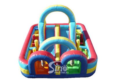 China Commercial Inflatable Obstacle Course 7m x 6m x 4.5m for Kids Outdoor Play for sale