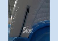China 7.3 meters Dia. hemisphere advertising LED inflatable bubble tent for exhibition for sale