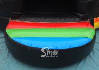 China Commercial Inflatable Disco Dome Bouncy Castle 6m x 5.2m Lead Free PVC for sale