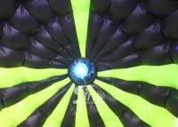 China Commercial Outdoor Inflatable Disco Dome Bouncy Castle 6m x 5.2m EN14960 for sale