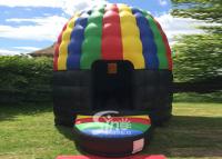 China Commercial Outdoor Inflatable Disco Dome Bouncy Castle 6m x 5.2m EN14960 for sale