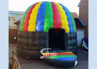 China Commercial Outdoor Inflatable Disco Dome Bouncy Castle 6m x 5.2m EN14960 for sale