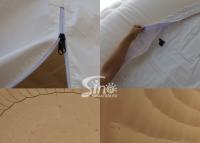 China 18m White Giant Inflatable Igloo Dome Tent with 3 Tunnel Entrances for Parties for sale