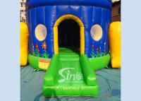 China Commercial Grade Kids Turtle Inflatable Bouncer 5.8x6.6m 0.55mm PVC Tarpaulin for sale